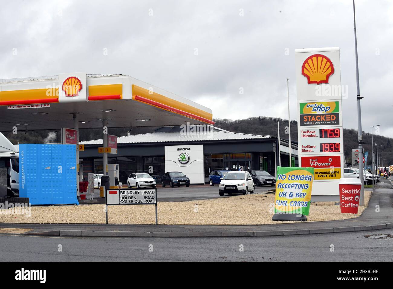 Are these the highest fuel prices in the UK, The Park & Shop service ...