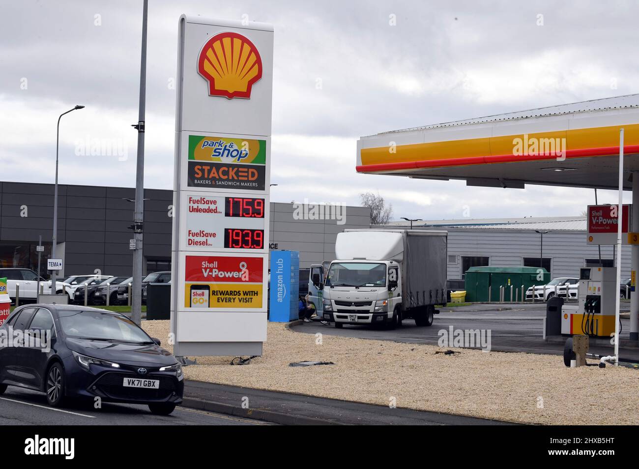 Are these the highest fuel prices in the UK, The Park & Shop service ...