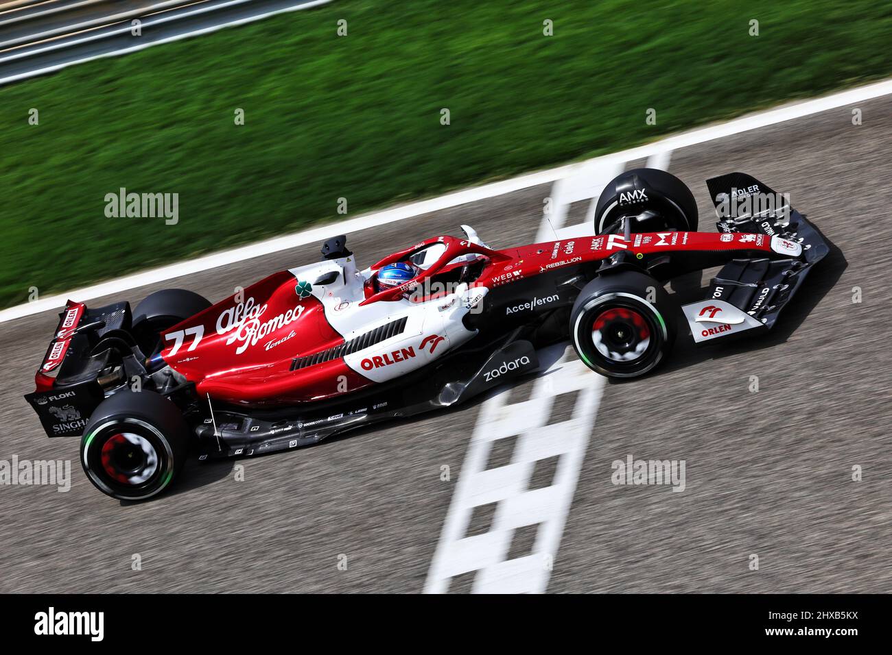 Bahrain, UAE. 11th Mar 2022. Valtteri Bottas (FIN) Alfa Romeo F1 Team ...