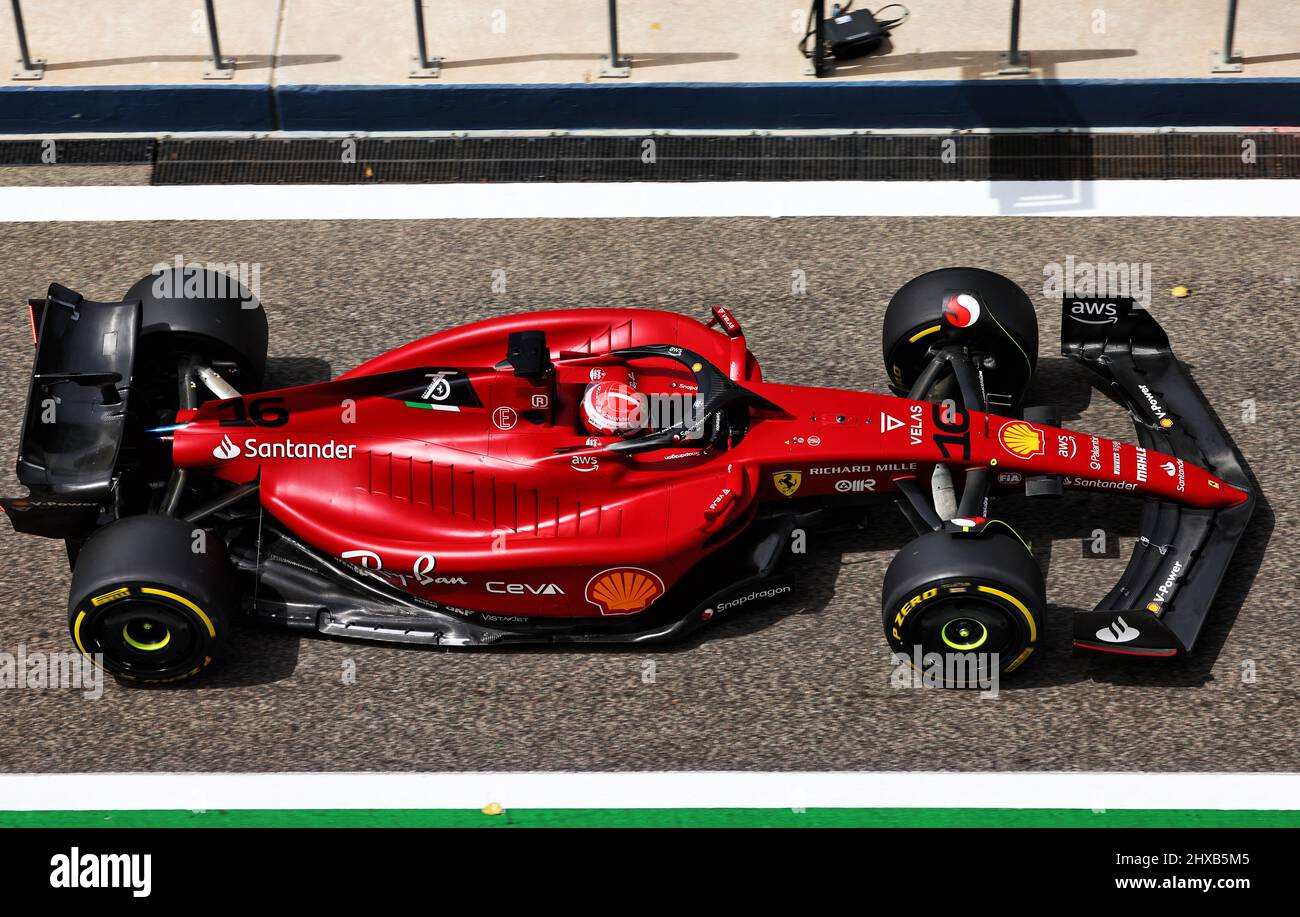Bahrain, UAE. 11th Mar 2022. Charles Leclerc (MON) Ferrari F1-75. 11.03 ...
