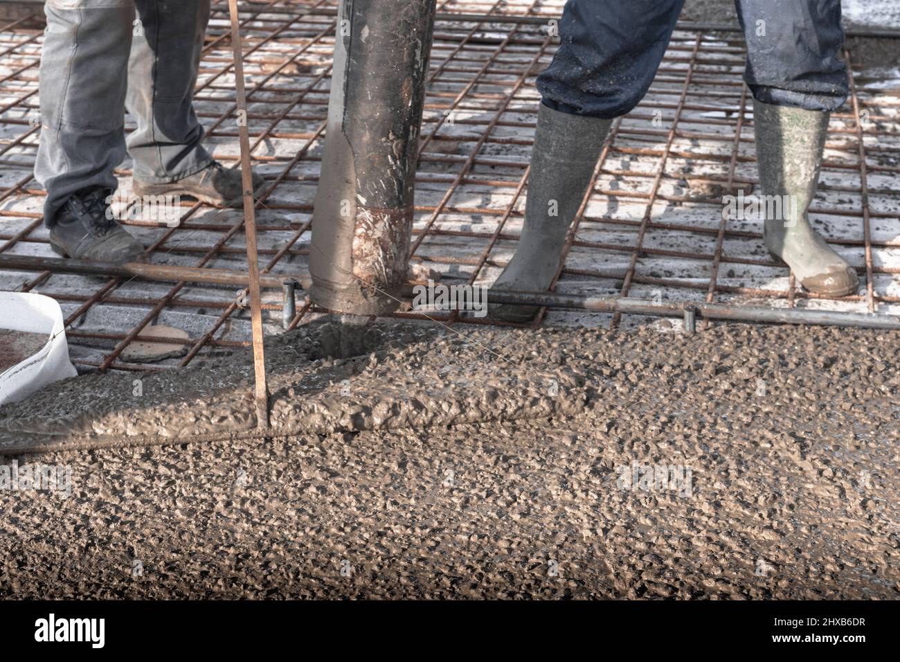 Builders boots High Resolution Stock Photography and Images - Alamy
