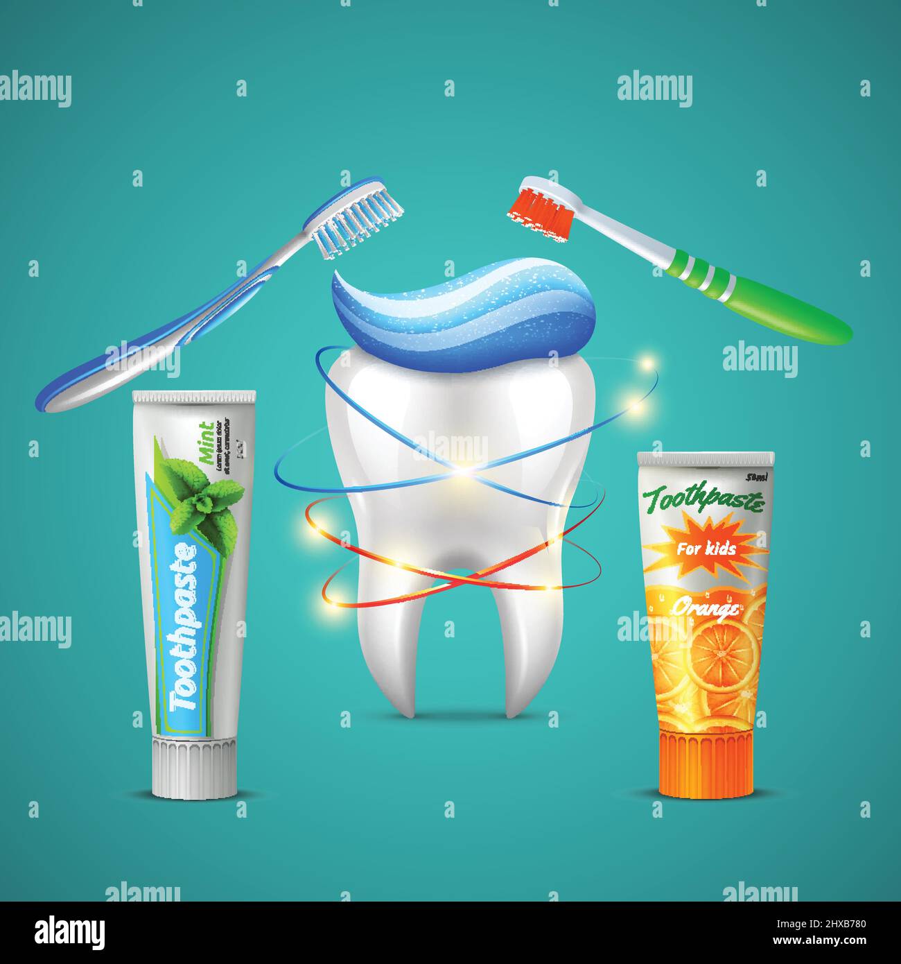 Toothpaste Flavor High Resolution Stock Photography and Images - Alamy