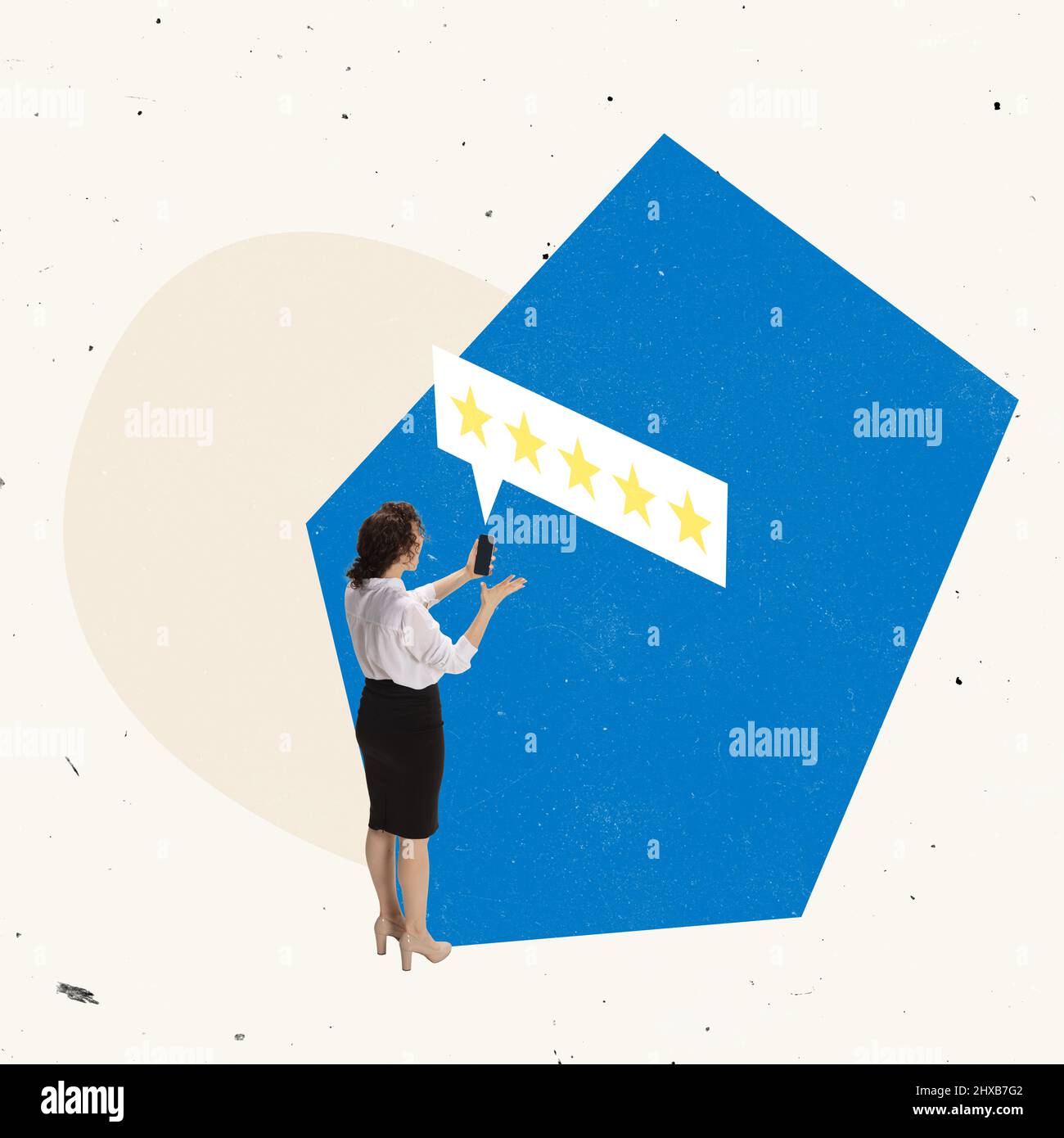 Creative Design Yooung Woman Office Worker Typing Super Secure