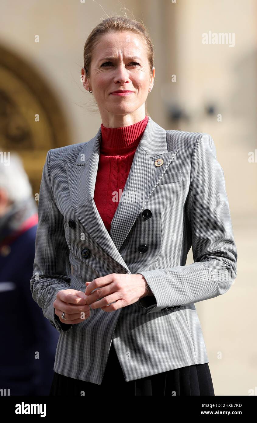 Estonian prime minister kaja kallas hi-res stock photography and images ...