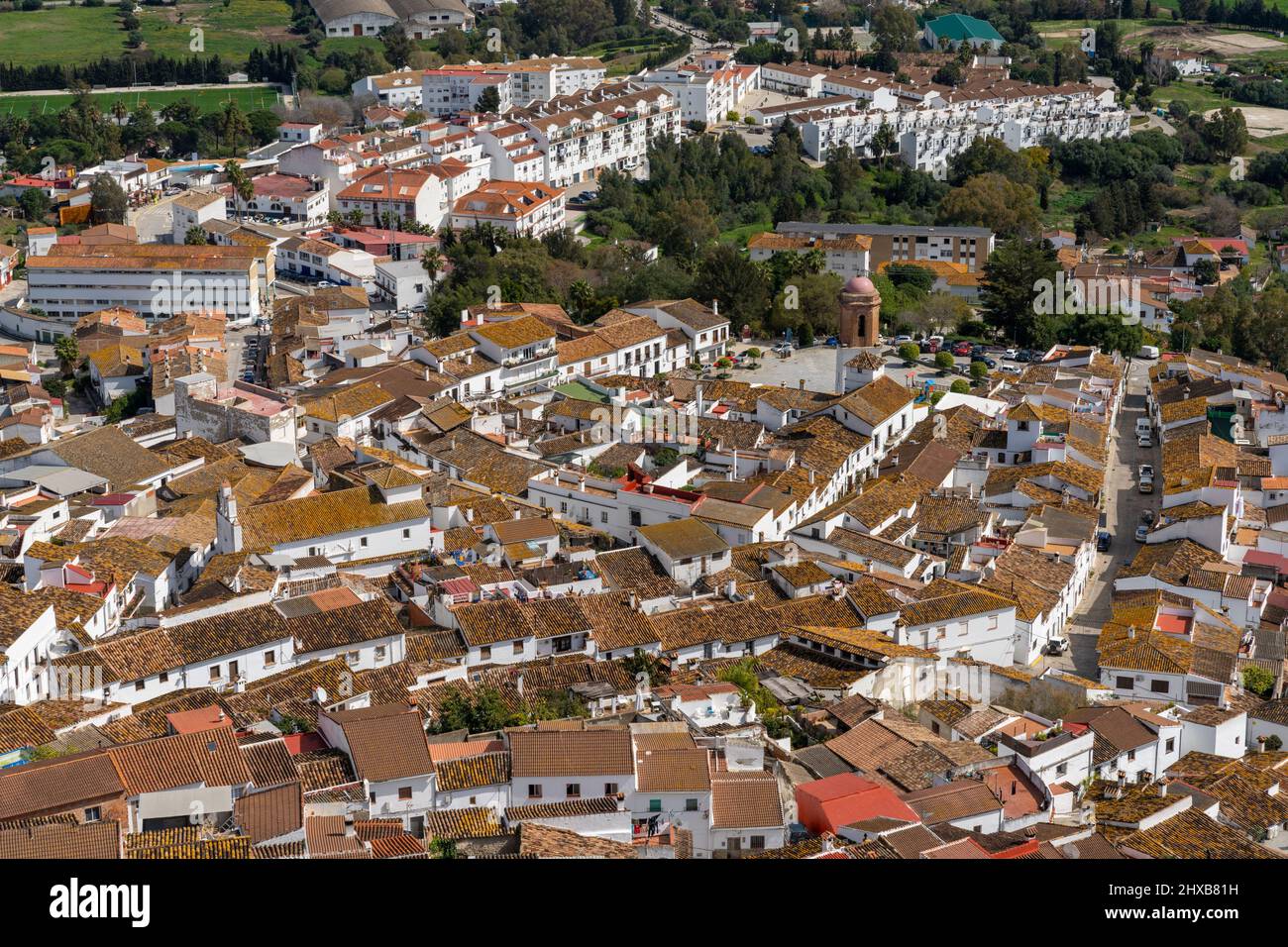 Jimena de la Frontera, Spain - 9 March, 2022: whitewashed village of ...