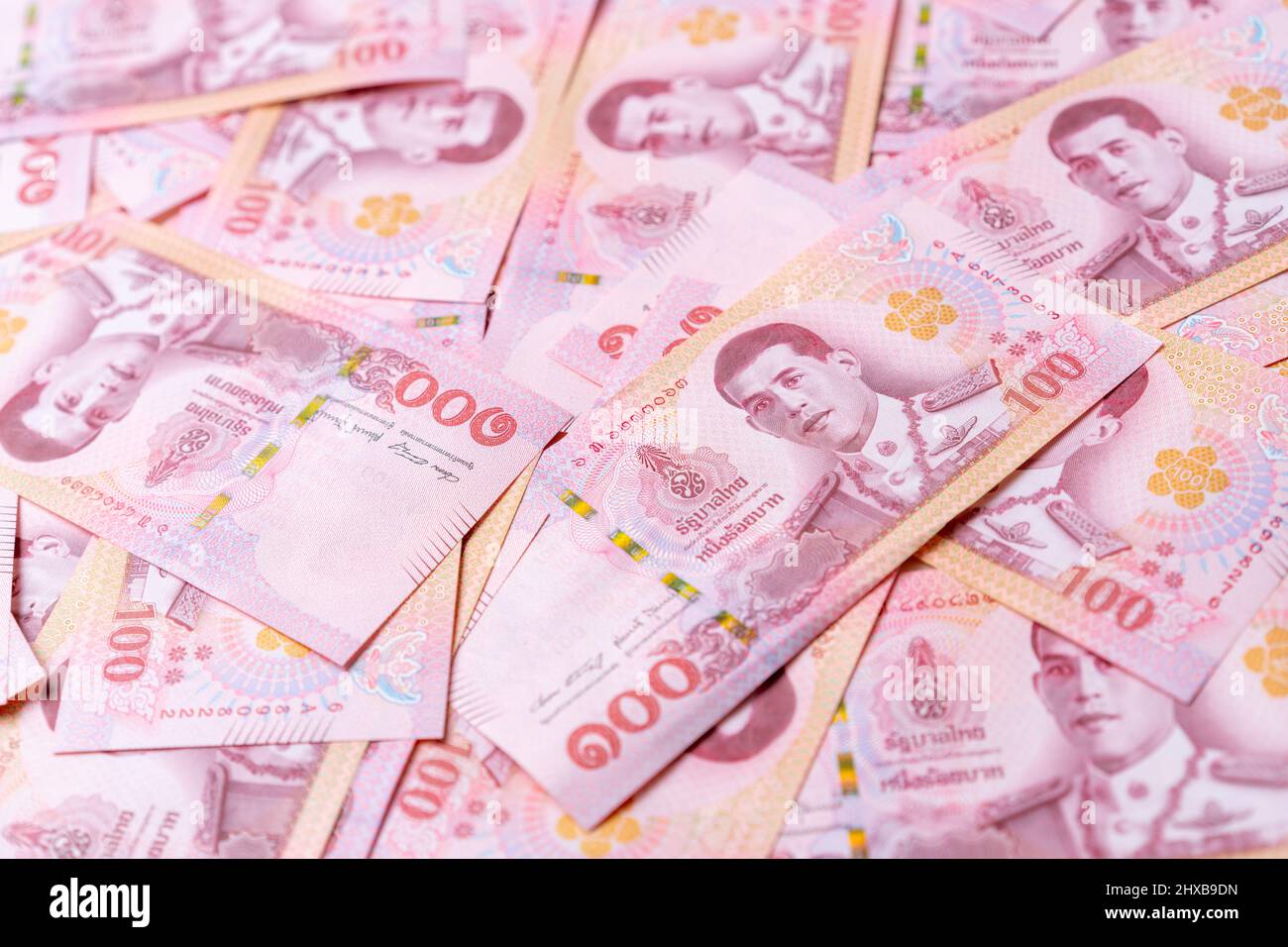 100 baht note hi-res stock photography and images - Alamy