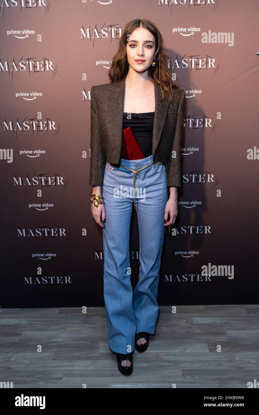 New York, USA. 10th Mar, 2022. Talia Ryder attends the premiere of ...