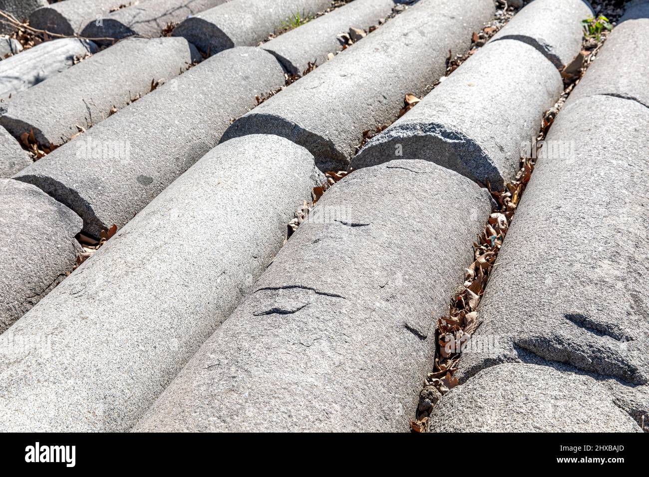 Side ancient city ruins, Side, Antalya, Turkey Stock Photo - Alamy