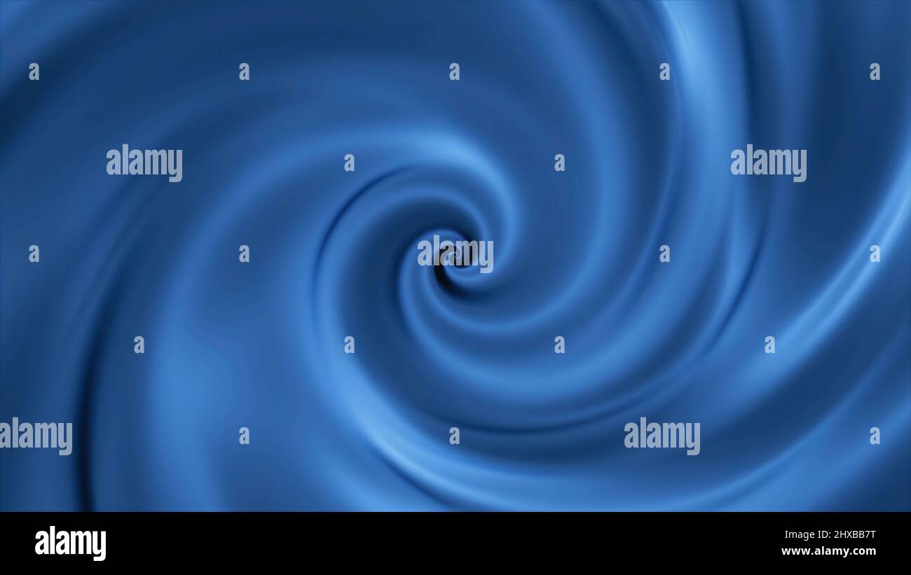 Abstract background with animation of blue spinning funnel, seamless ...