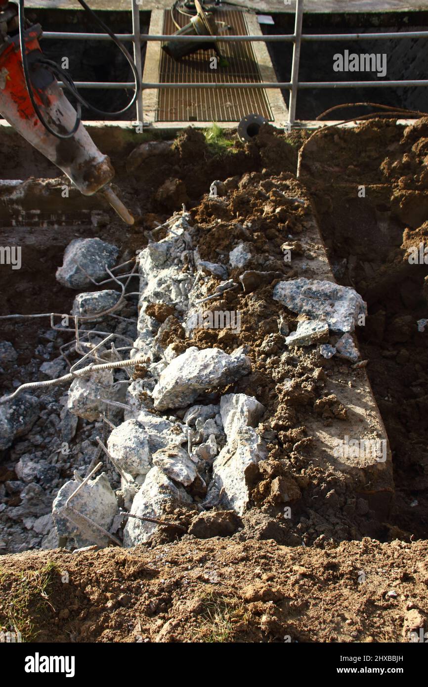 Excavator excavation hi-res stock photography and images - Alamy