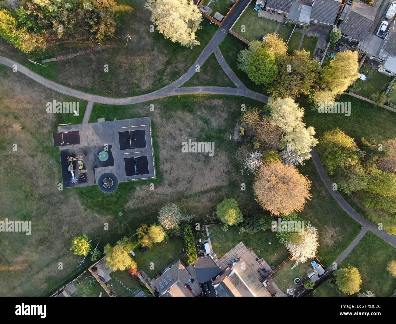 Playpark aerial hi-res stock photography and images - Alamy