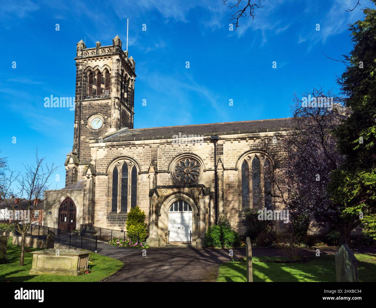 Parish church of wetherby with linton hi-res stock photography and ...