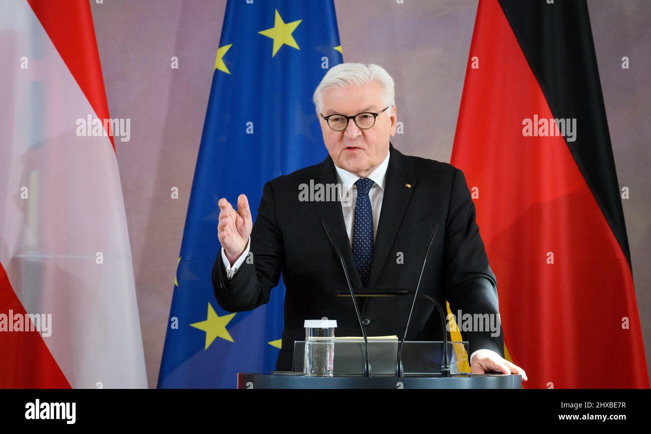 Berlin, Germany. 11th Mar, 2022. German President Frank-Walter ...