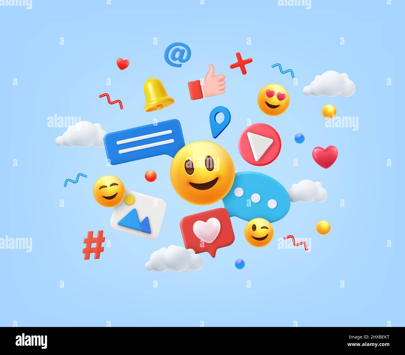 3d render abstract technology background Stock Vector Images - Alamy