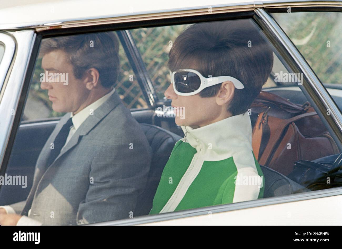 AUDREY HEPBURN and ALBERT FINNEY in TWO FOR THE ROAD (1967), directed ...