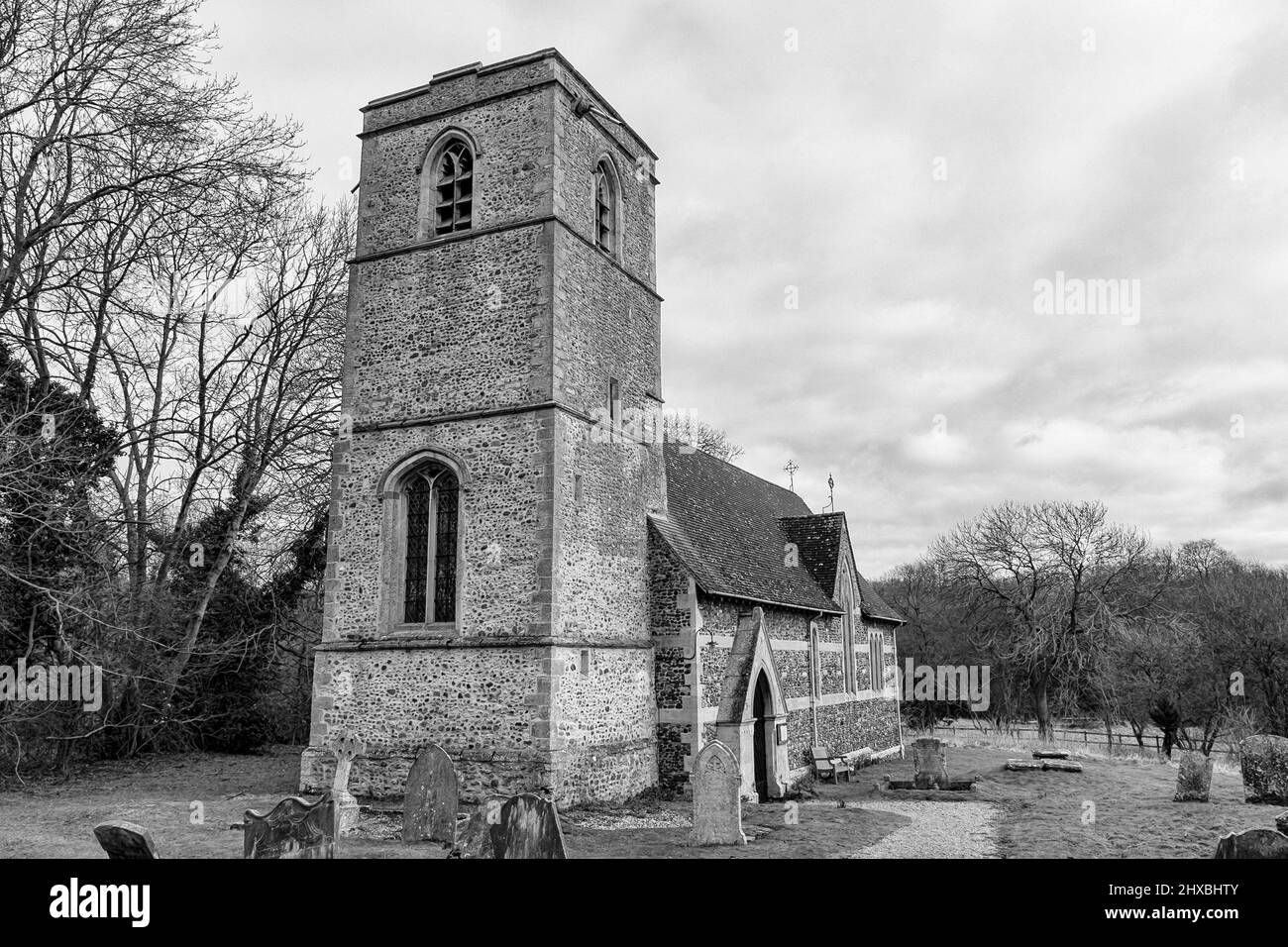 Church of All Saints, Knapwell, Cambridge Stock Photo - Alamy