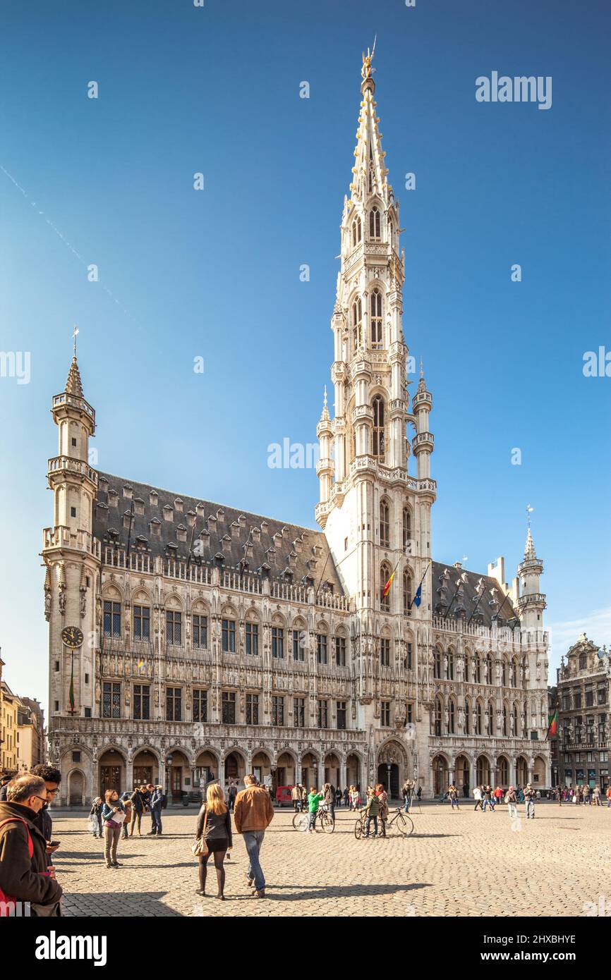 Grand - Place of Brussels Stock Photo - Alamy