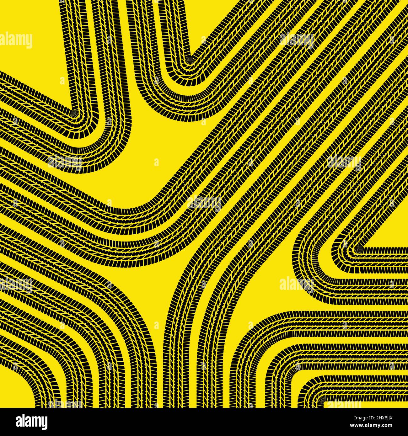 Many tire tracks path background Stock Vector Image & Art - Alamy