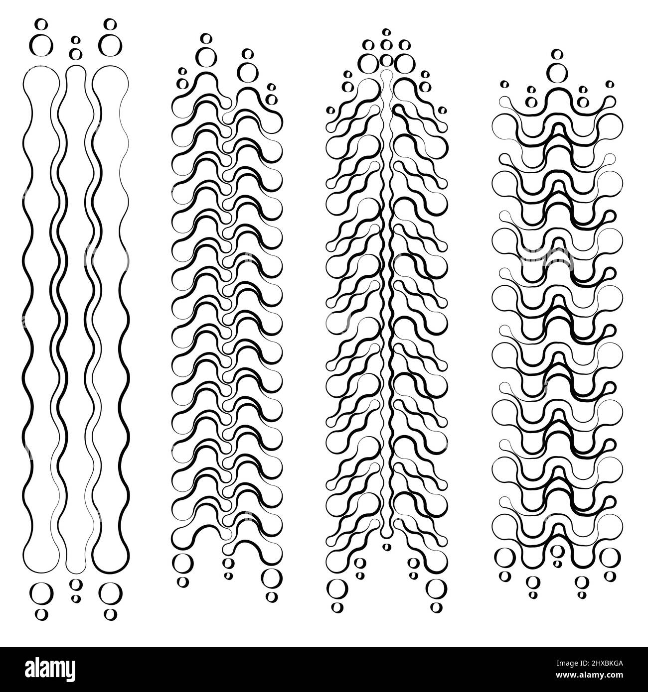 Circles tire tracks outline silhouettes Stock Vector Image & Art - Alamy