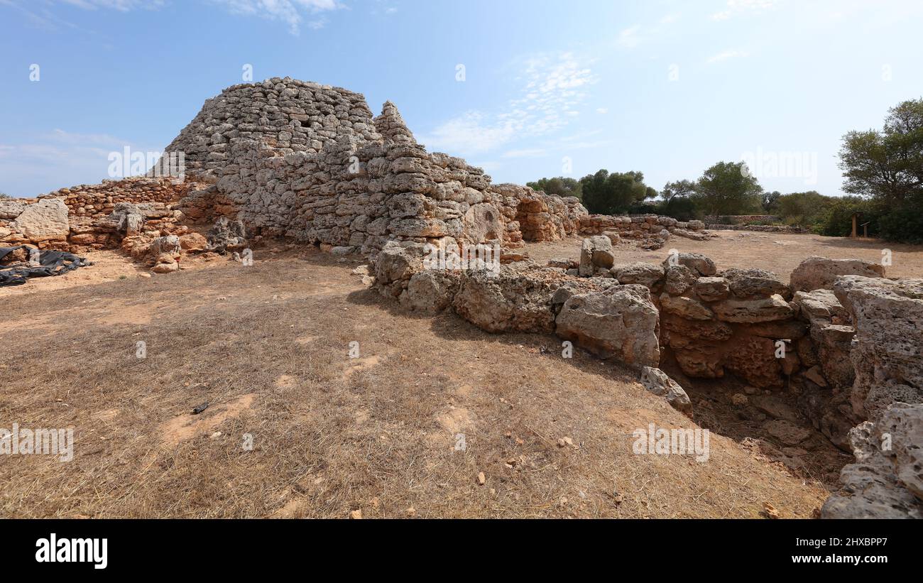 This photo was taken in The Cornia Nou talayots, Menorca, Balearic ...