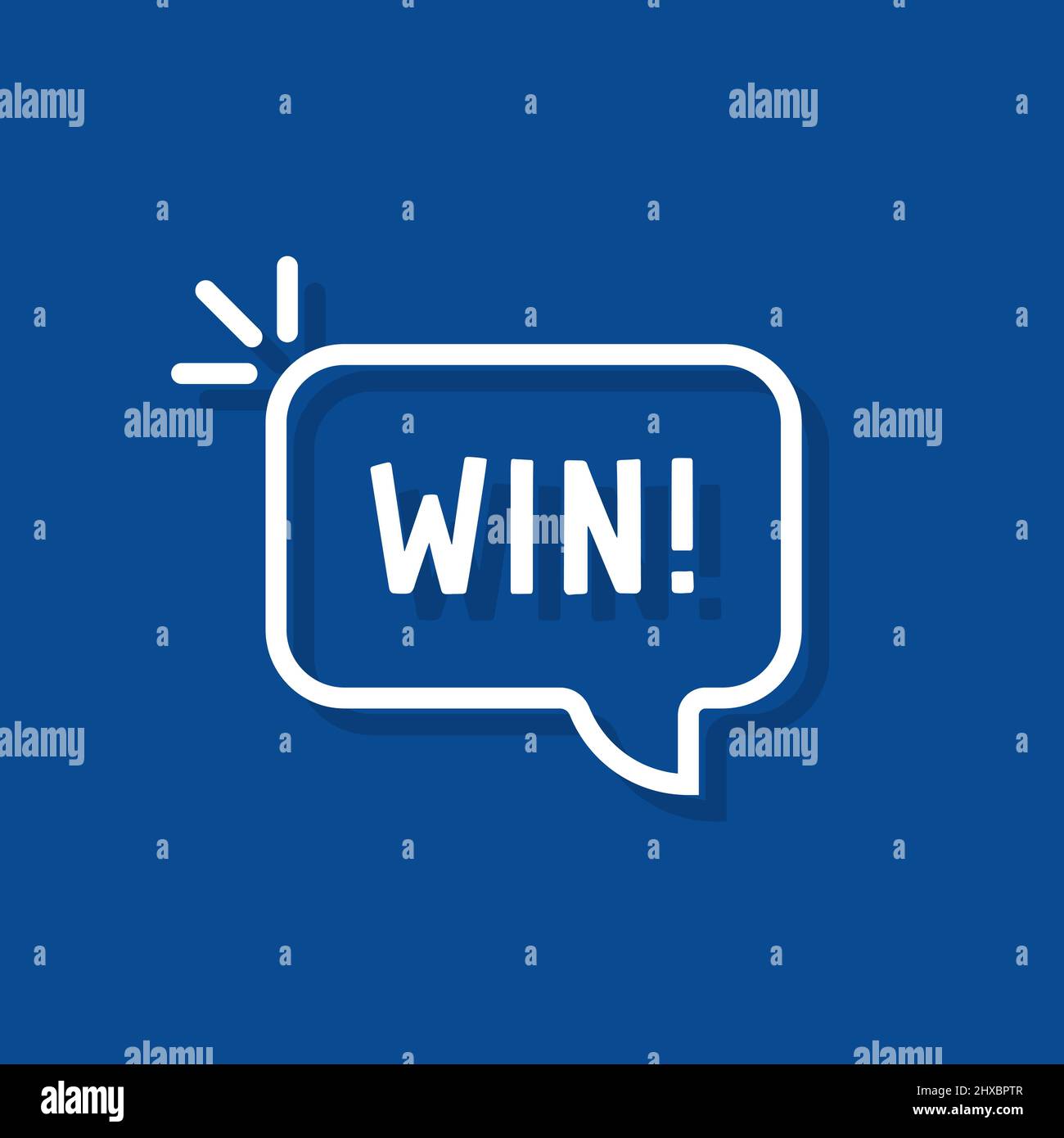 Victory popup Stock Vector Images - Alamy