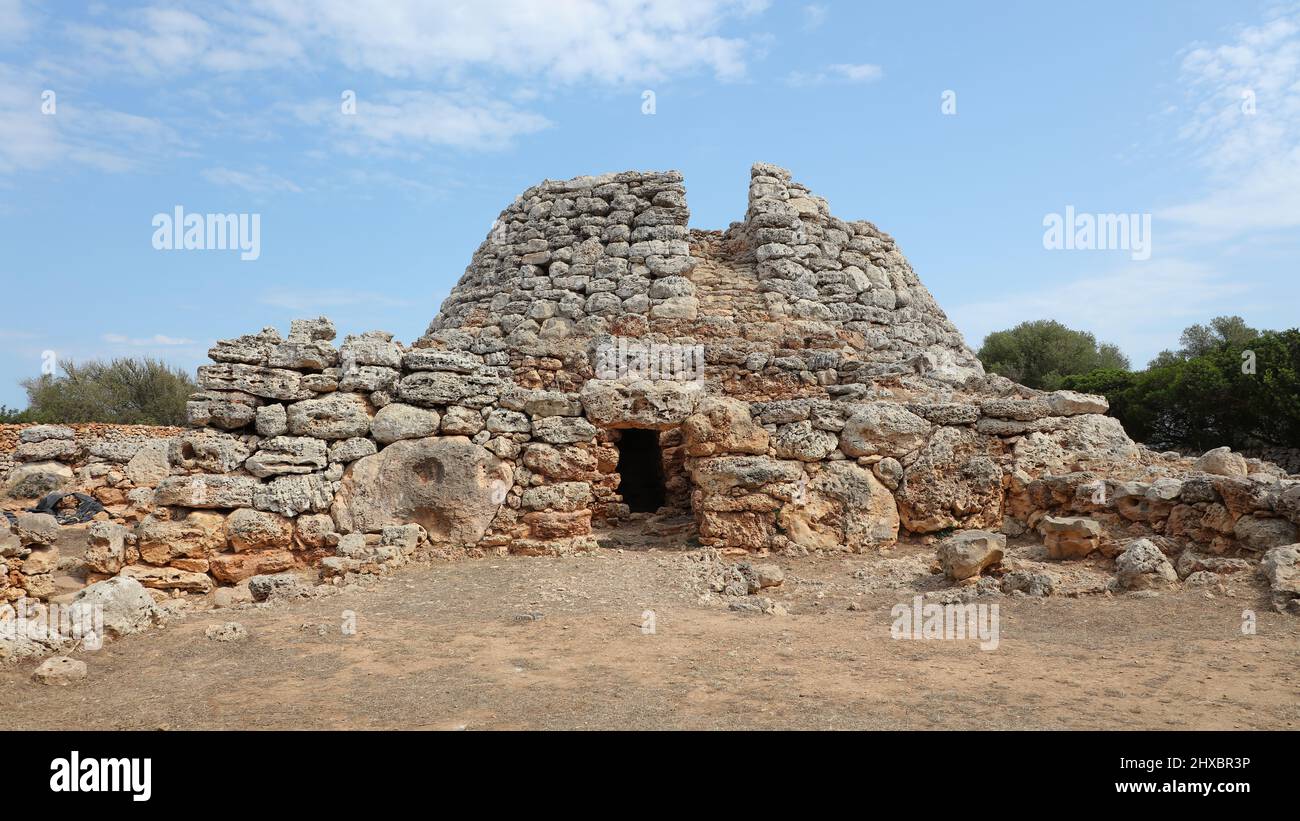 This photo was taken in The Cornia Nou talayots, Menorca, Balearic ...
