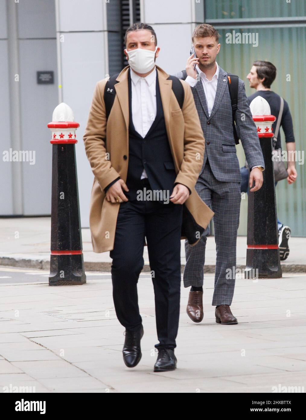 London, UK. 11th Mar, 2022. Songwriter Sami Chokri arrives at the High ...