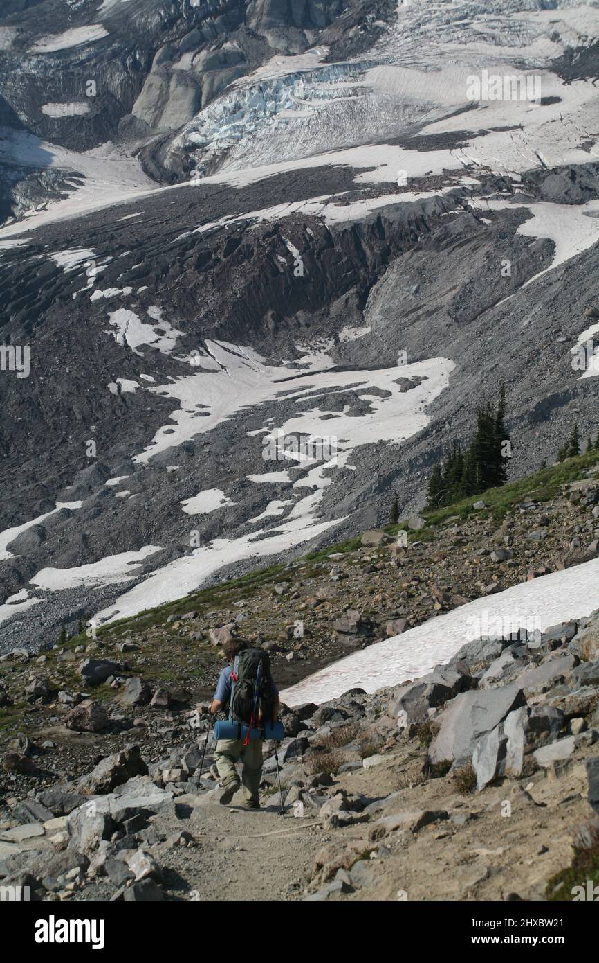 Mount Rainier in Washington State, USA Stock Photo - Alamy