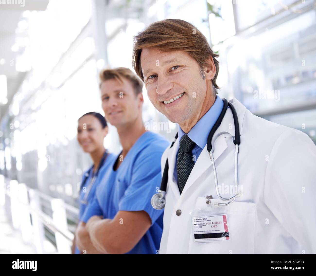 Hospital team hi-res stock photography and images - Alamy