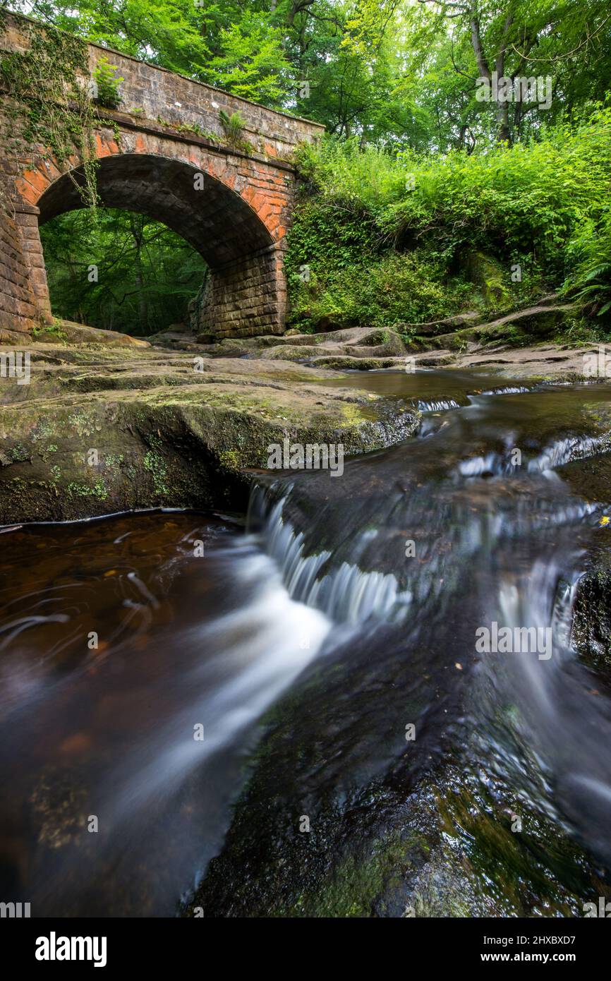 Brick built arch bridge over a creek hi-res stock photography and ...