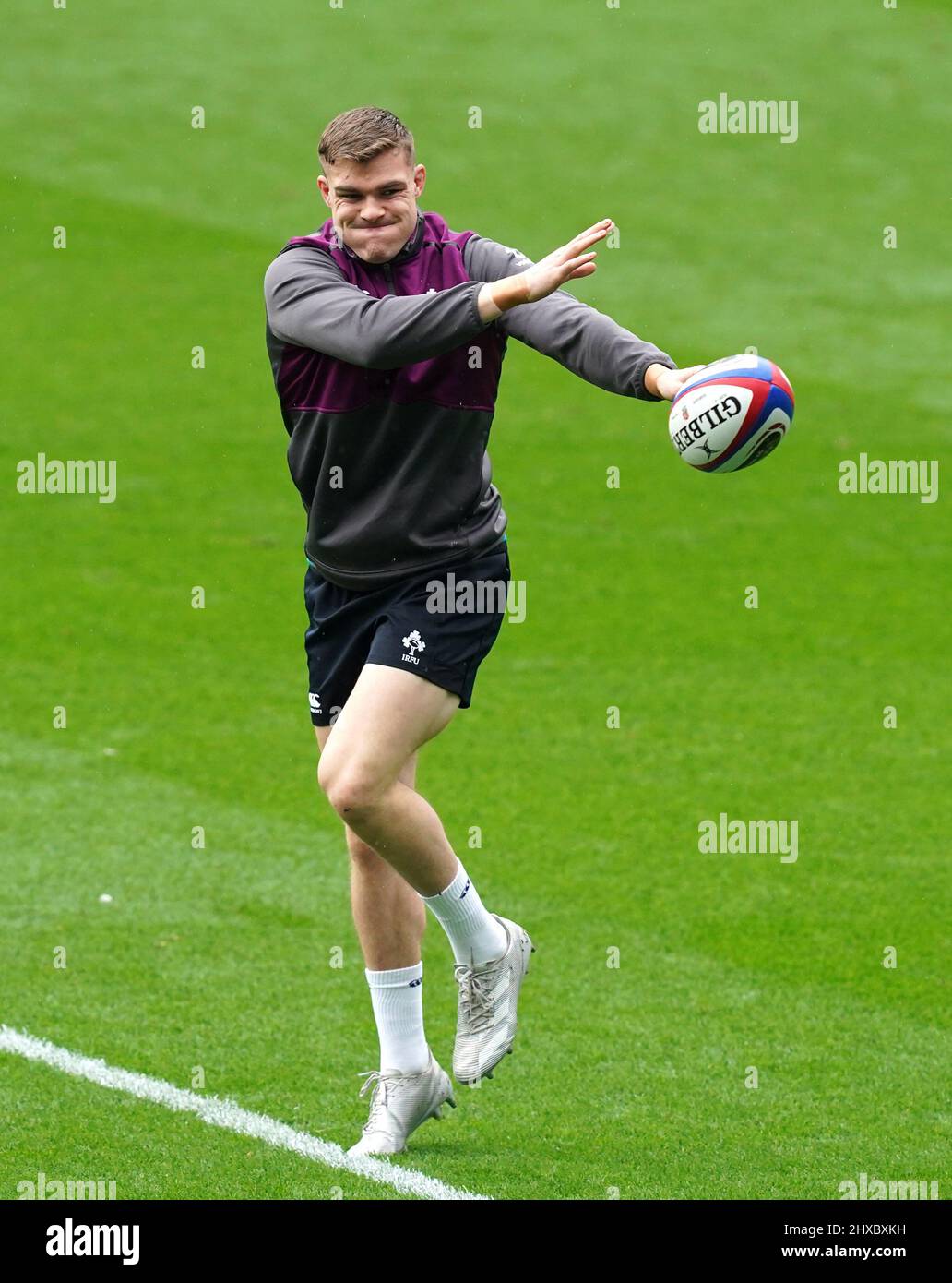 Ireland's Garry Ringrose during a training session at Twickenham ...