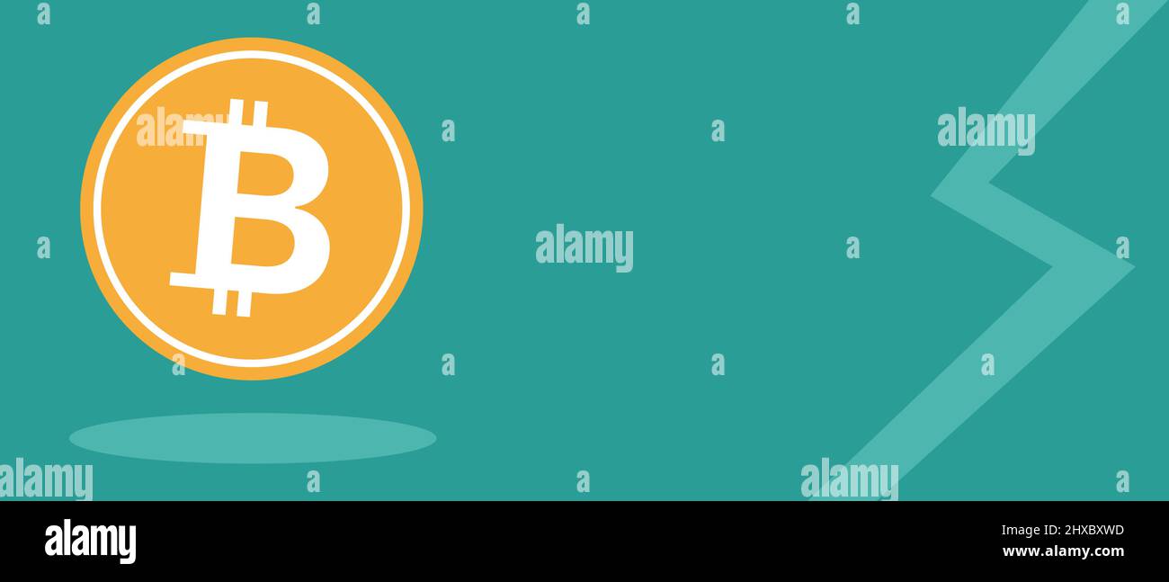 Bitcoin logo green hi-res stock photography and images - Alamy