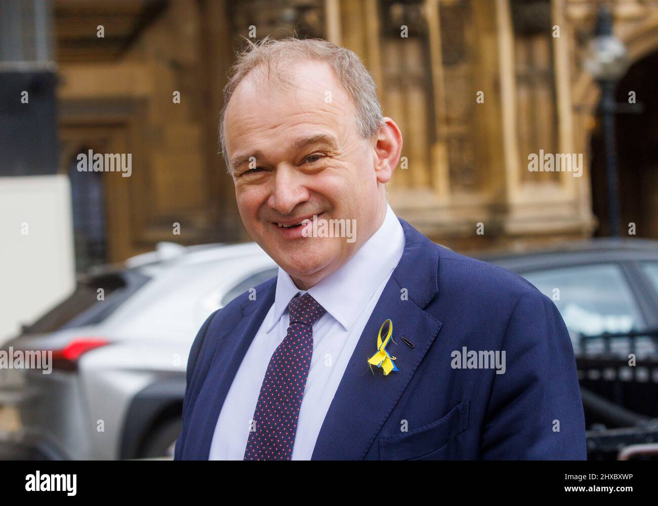 Leader of the Liberal Democrats, Sir Edward Davey, in Westminster Stock Photo - Alamy