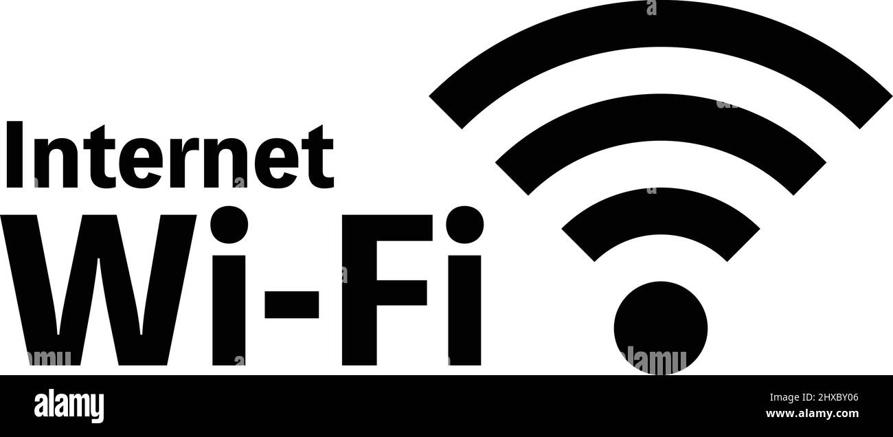 Icon connecting wi fi Cut Out Stock Images & Pictures - Alamy