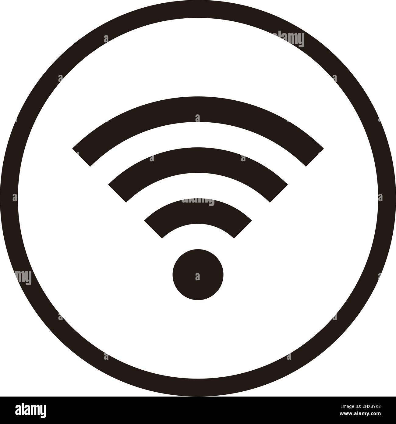 Wifi website Stock Vector Images - Alamy