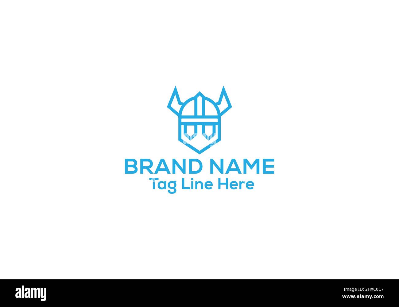 Vikings logo design and Template Stock Vector Image & Art - Alamy