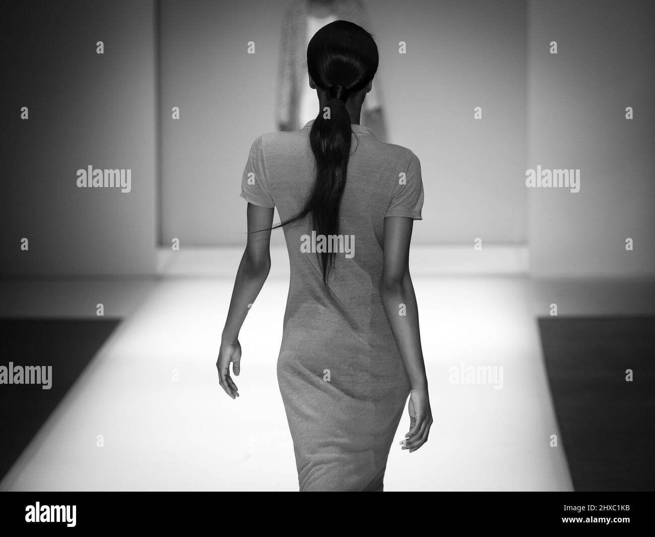 Catwalk vertical Black and White Stock Photos & Images - Alamy
