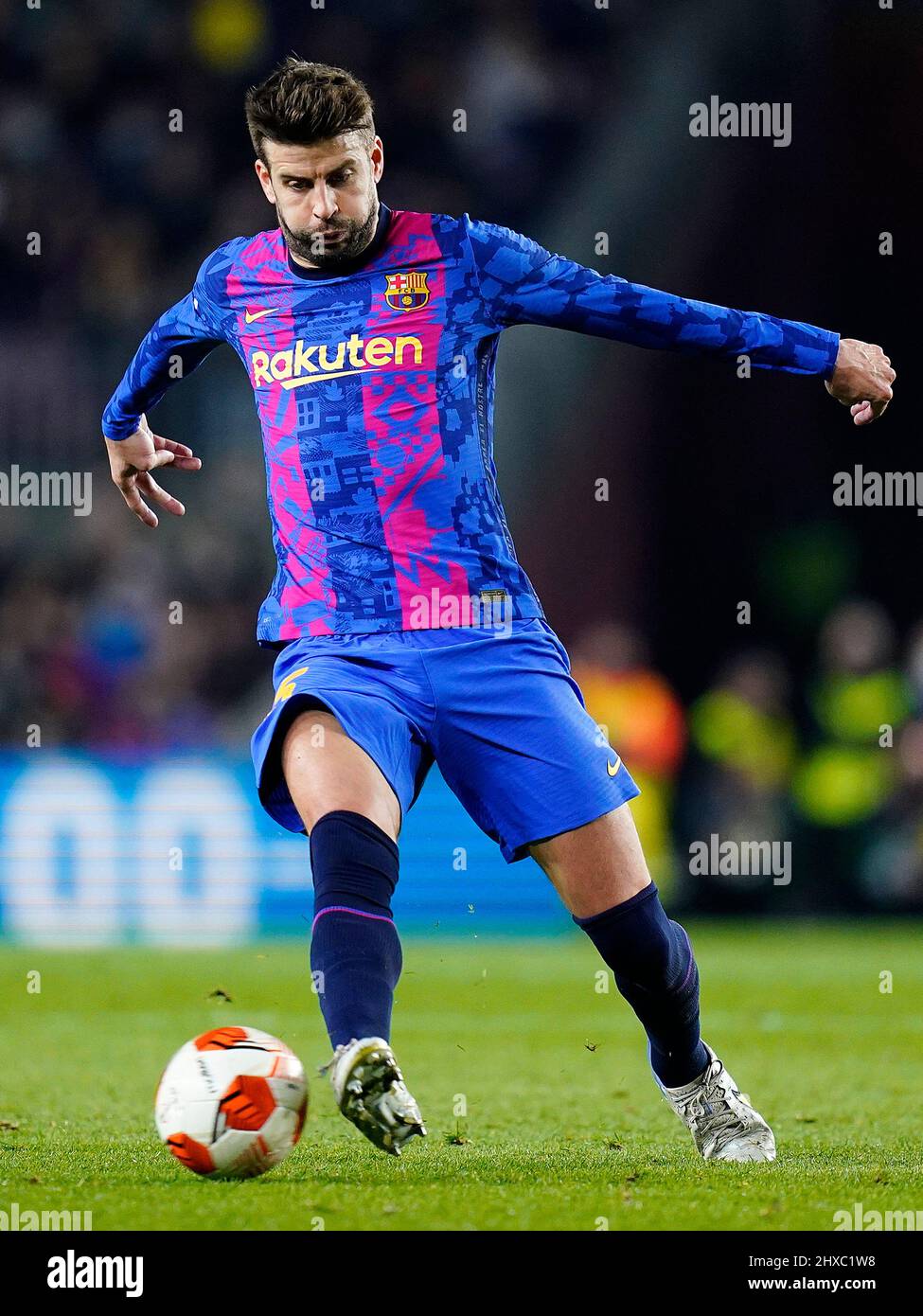 Gerard Pique of FC Barcelona during the UEFA Europa League match between FC Barcelona v ...