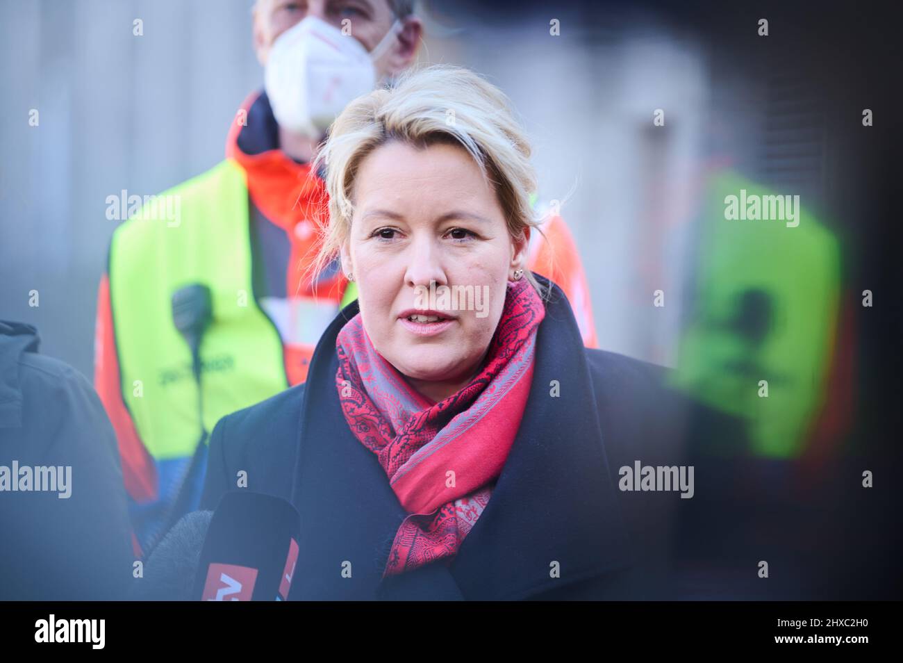 Berlin, Germany. 11th Mar, 2022. Franziska Giffey (SPD), governing ...