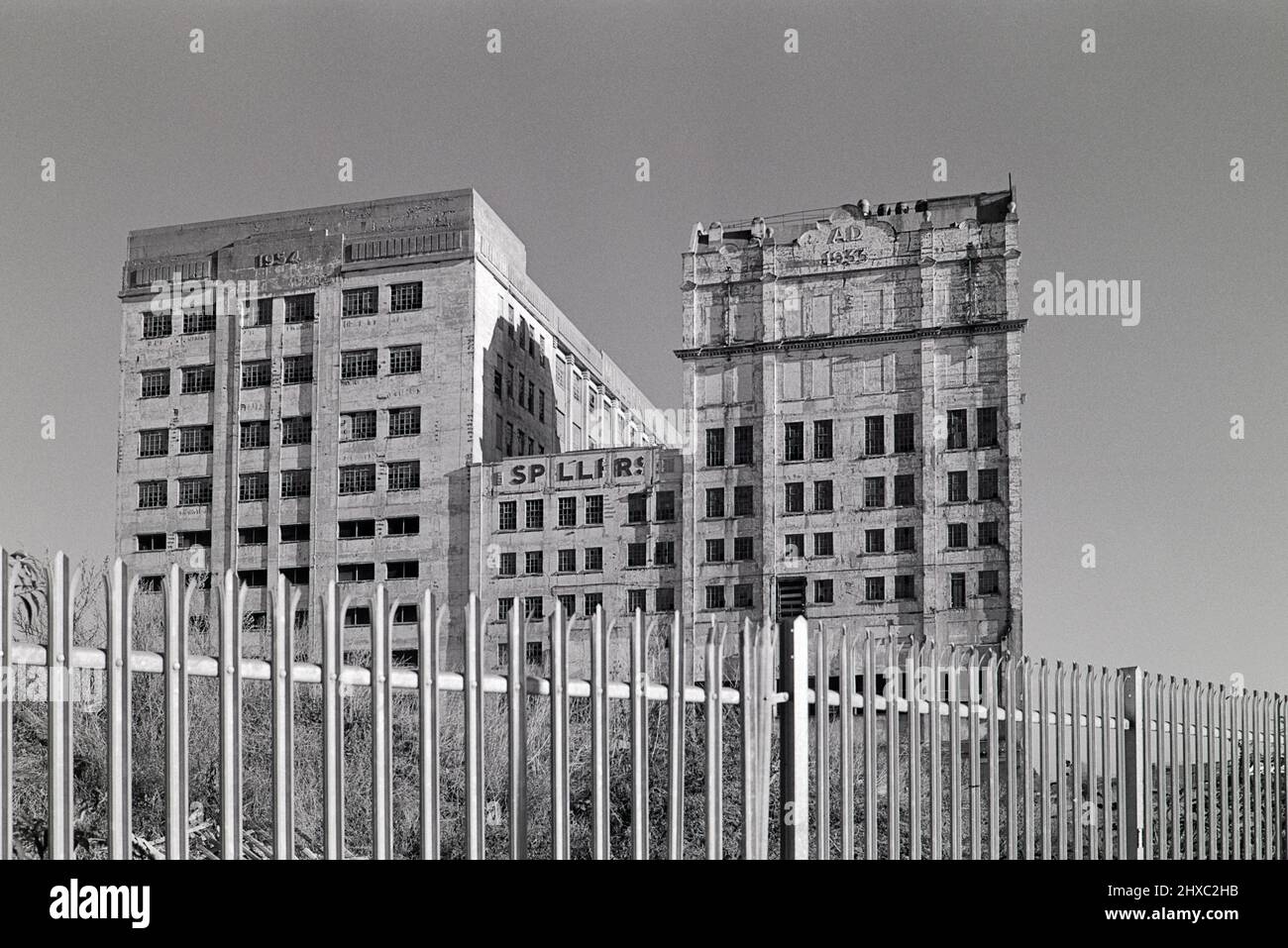 The derelict Spillers Millennium Mills building in Silvertown, London ...