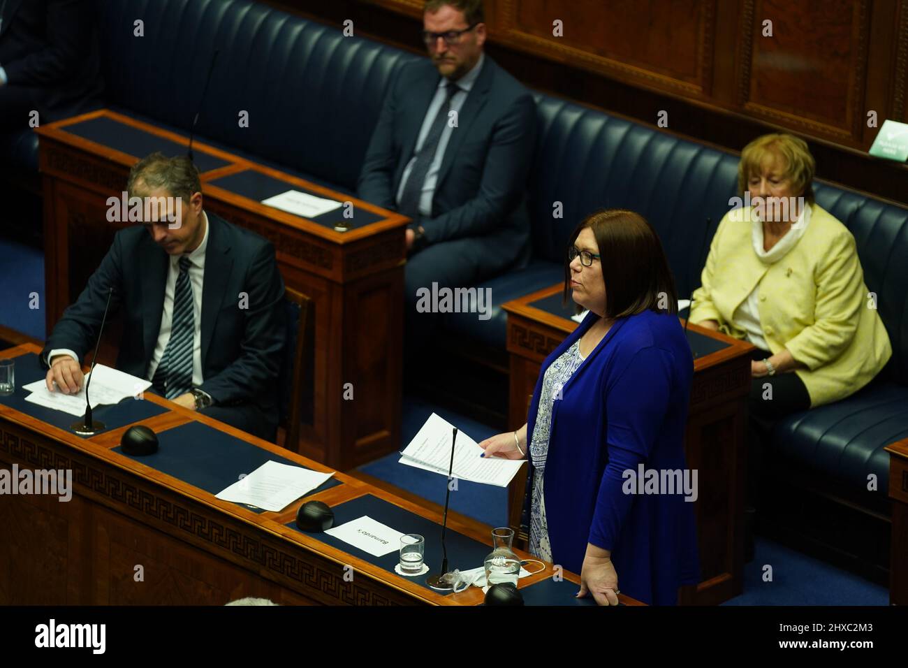 Northern ireland assembly chamber hi-res stock photography and images ...