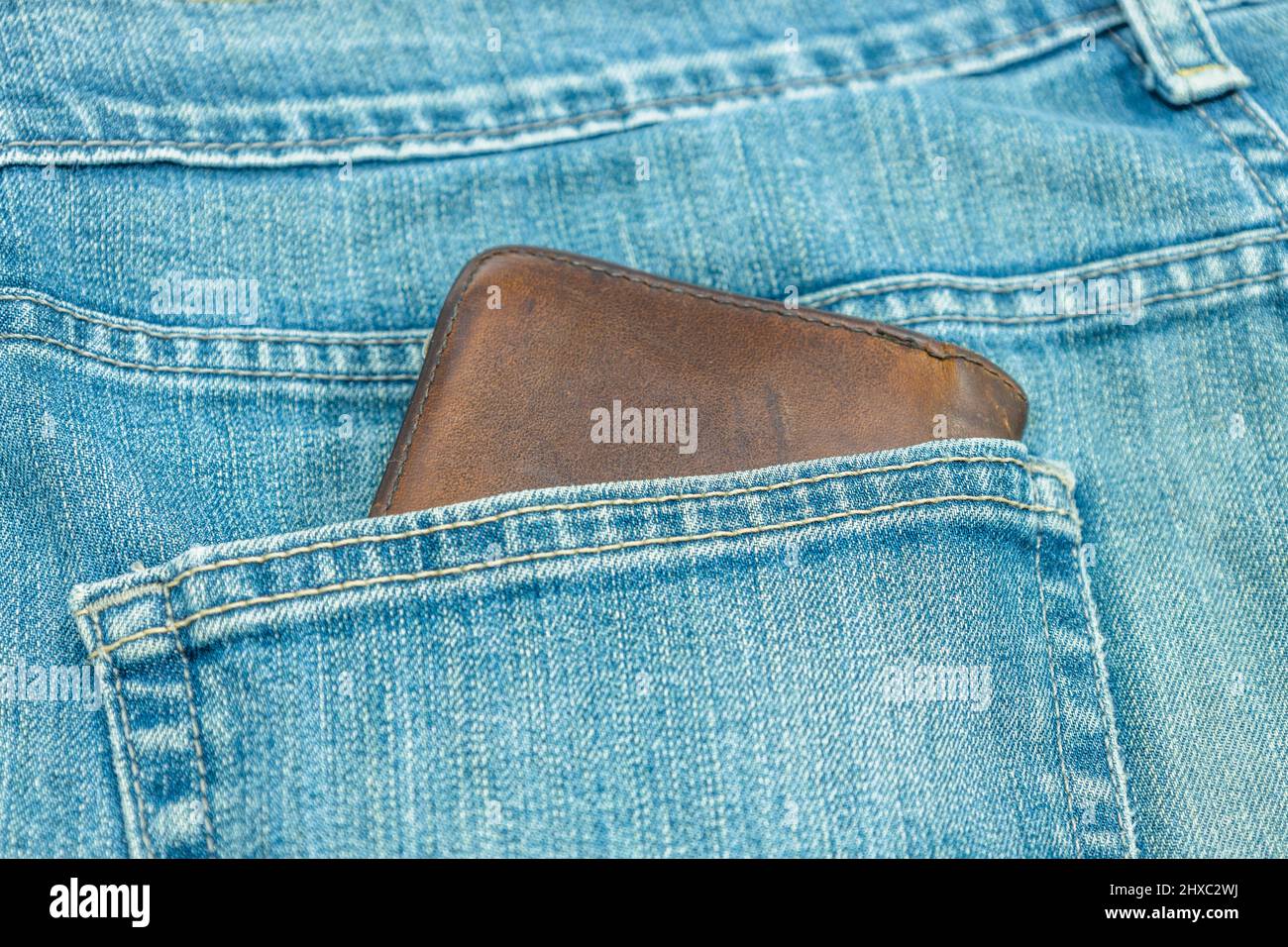 Money bill inside jeans hi-res stock photography and images - Alamy