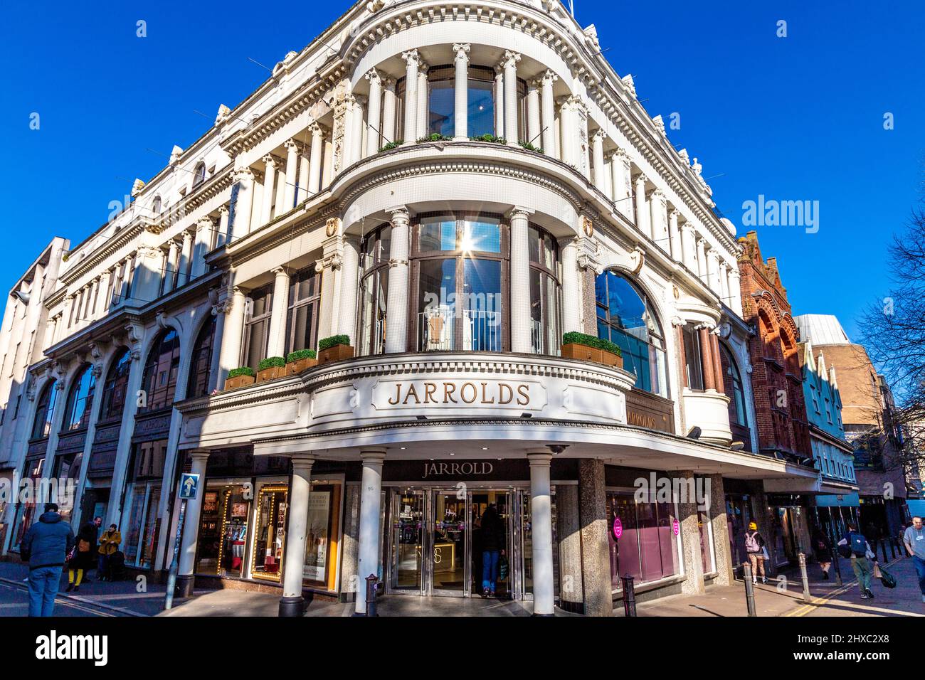 Exterior of Jarrolds department store in Norwich, Norfolk, UK Stock ...
