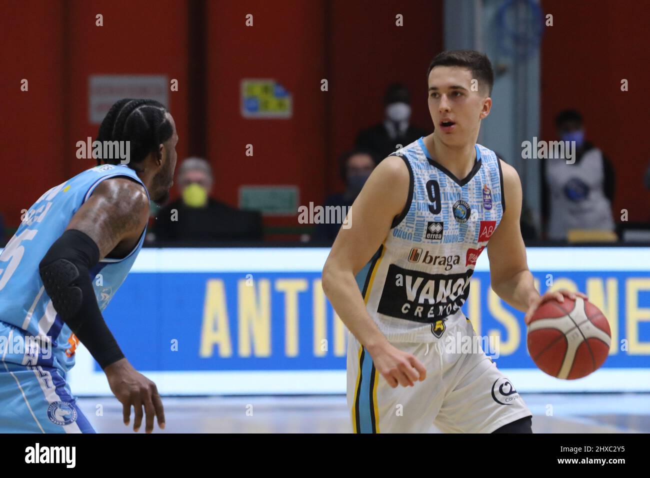 Palazzetto dello Sport Mario Radi, Cremona, Italy, March 09, 2022 ...