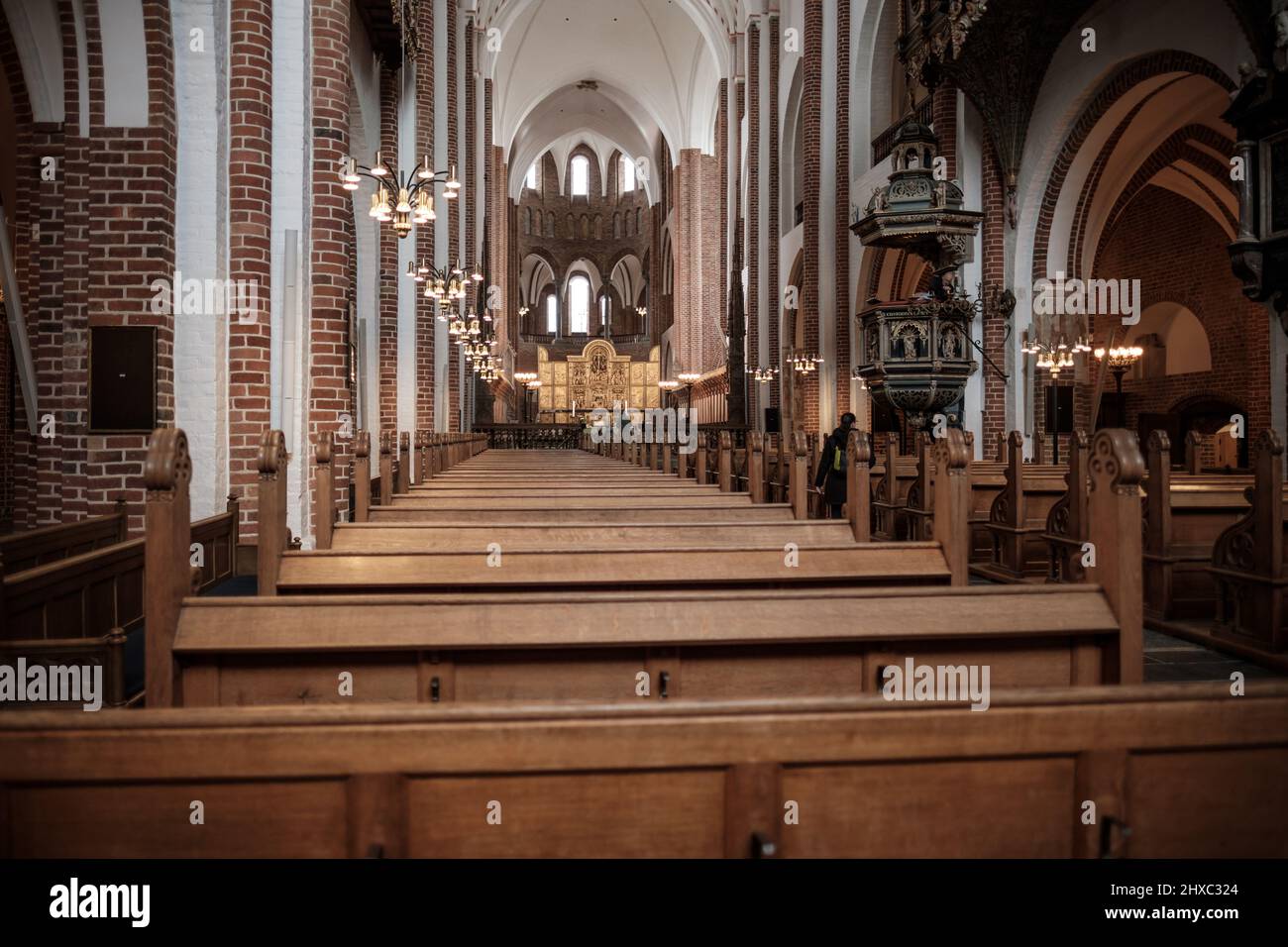 The UNESCO registered Roskilde Cathedral is known as the most important ...