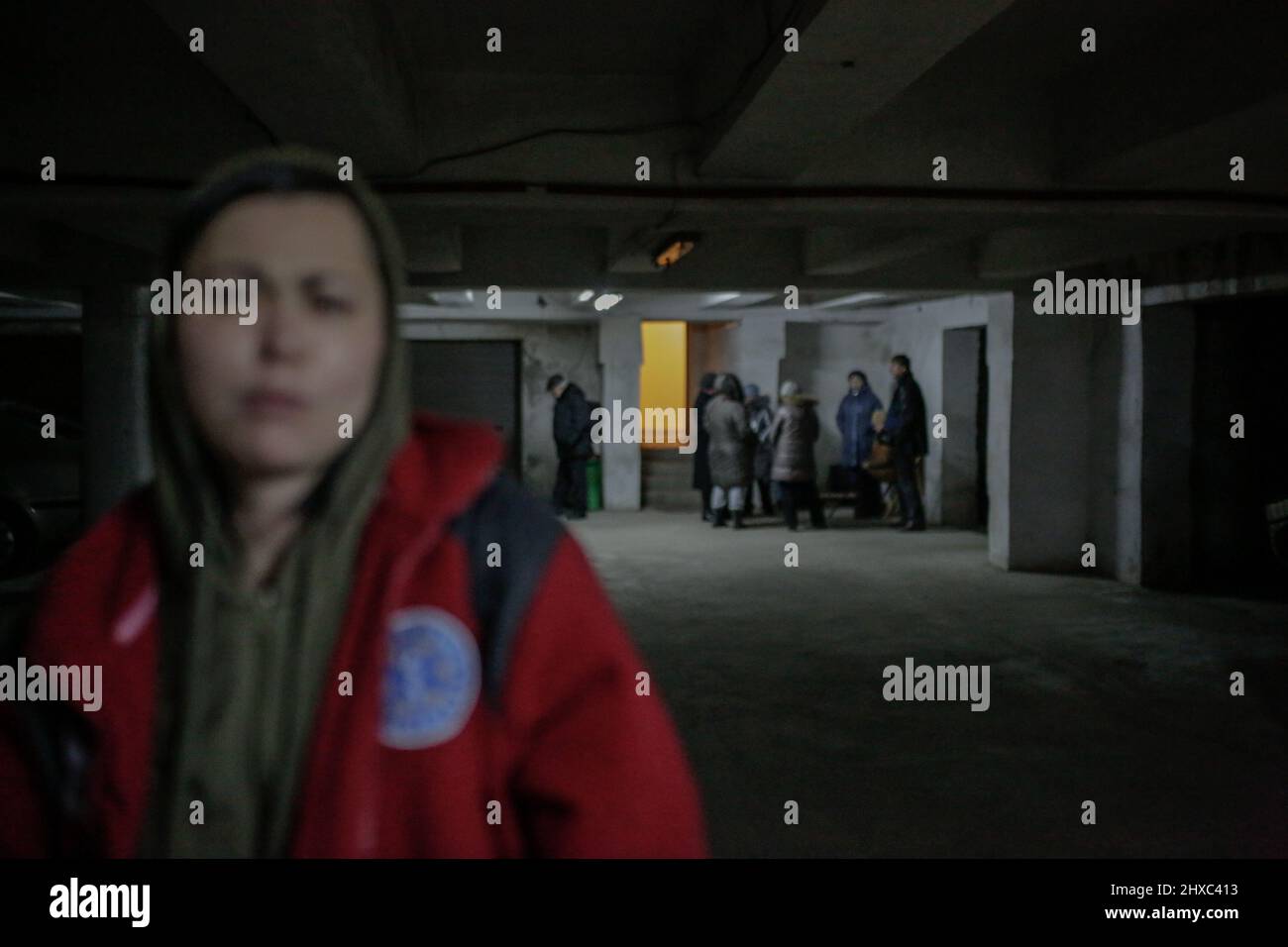 March 11 2022 Air Raid Sirens Sound In Lviv Ukraine At 5 A M And