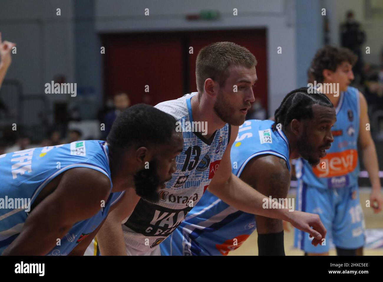 Palazzetto dello Sport Mario Radi, Cremona, Italy, March 09, 2022, Tres ...