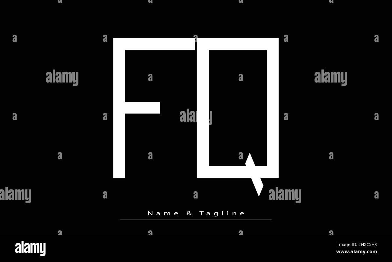 Alphabet letters Initials Monogram logo FQ , QF Stock Vector Image ...