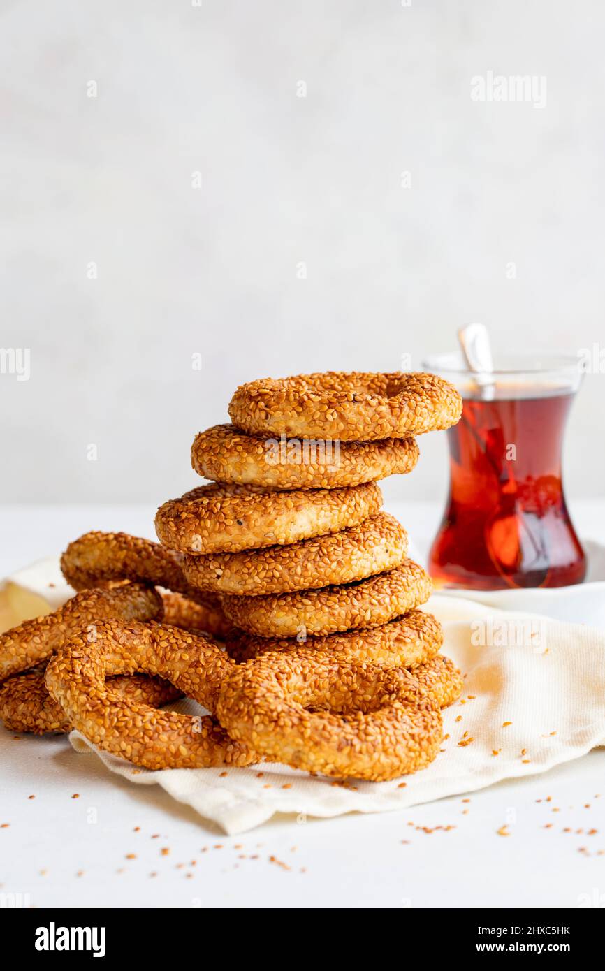 Turkey delicious crispy called simit hi-res stock photography and ...