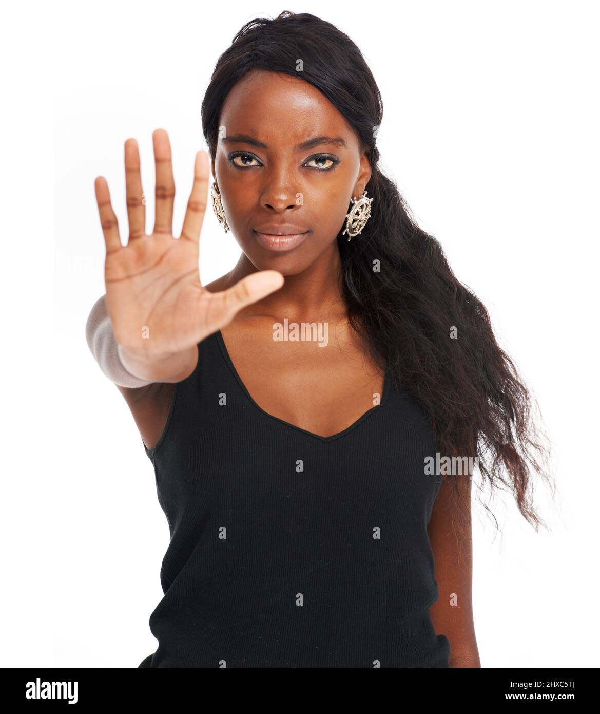 Say stop hi-res stock photography and images - Alamy